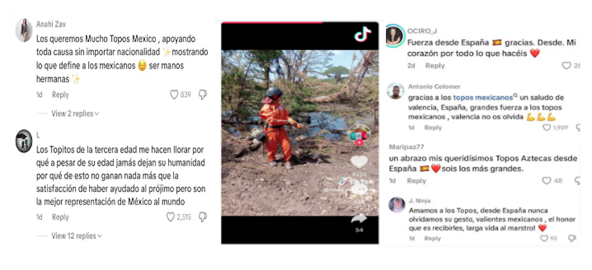 Las redes sociales viralizan su reconocimiento a los ‘topos mexicanos ...